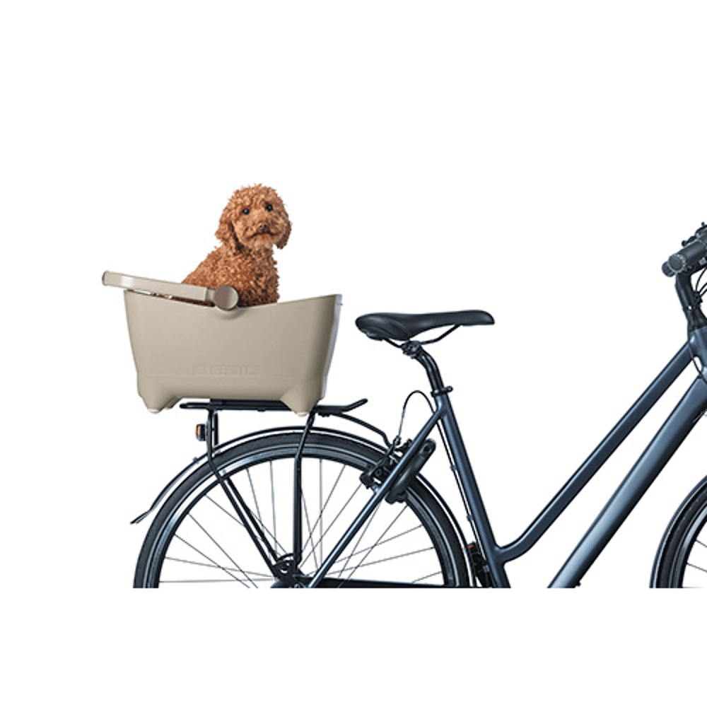 BASIL Buddy MIK hondenfietsmand achterop